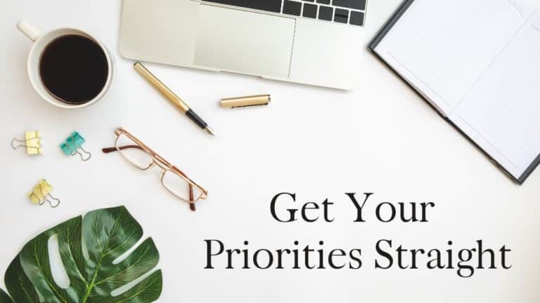 Get Your Priorities Straight: A Guide for Personal Growth