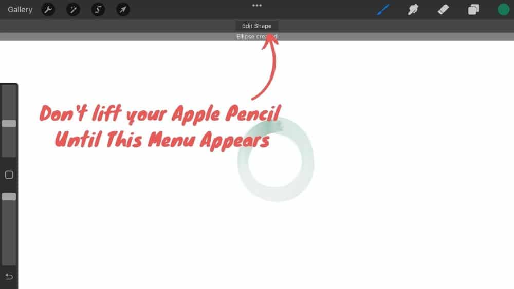  How To Make A Perfect Circle In Procreate 