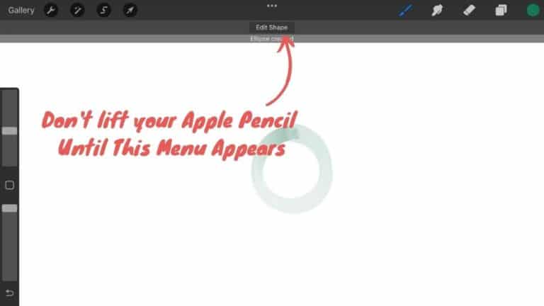 How To Make A Perfect Circle In Procreate