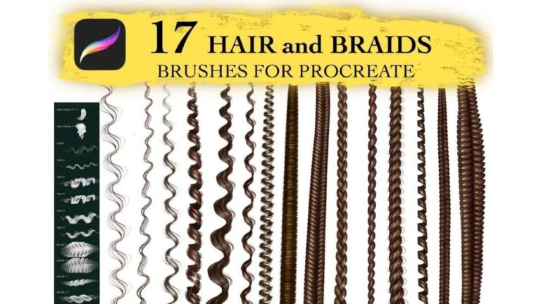 7 Best Procreate Braid Brushes in 2024 (+ Free Braid Brush)