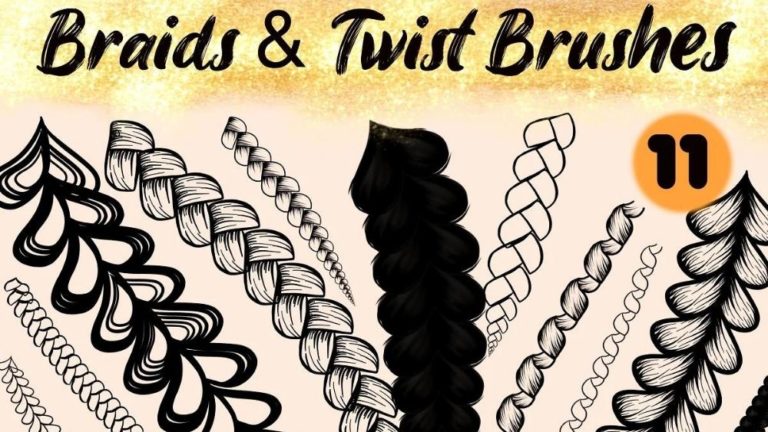 7 Best Procreate Braid Brushes in 2024 (+ Free Braid Brush)