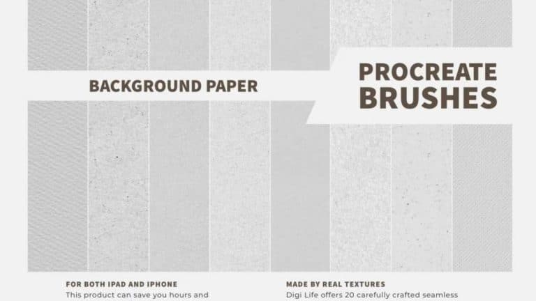 15 Charming Procreate Paper Textures in 2024 For Your Next Design